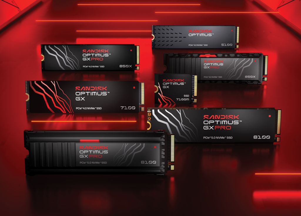 WD_BLACK 與 WD Blue 更名 SANDISK Optimus 系列 預計上半年上市 - 樂聯網